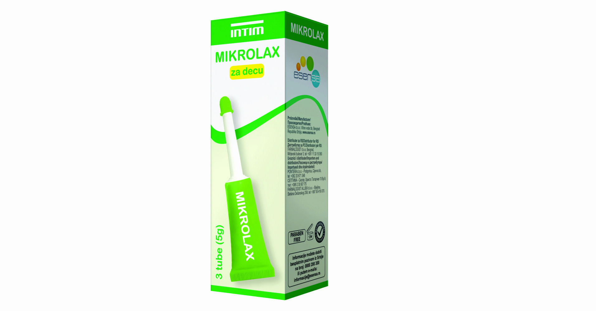 mikrolax za decu, glicerinski gel 3x5g, esensa | preparati i suplementi ...